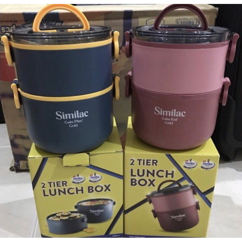 Similac 2-Tier Lunch Box Container | Shopee Malaysia