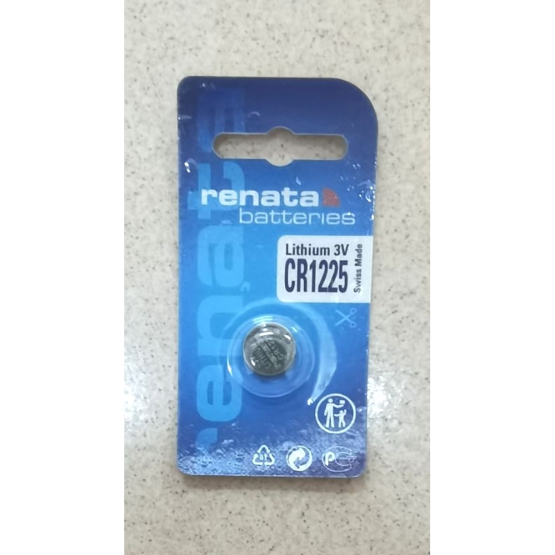 RENATA Battery CR1616/CR1220/CR1225 (100% Original) | Shopee Malaysia