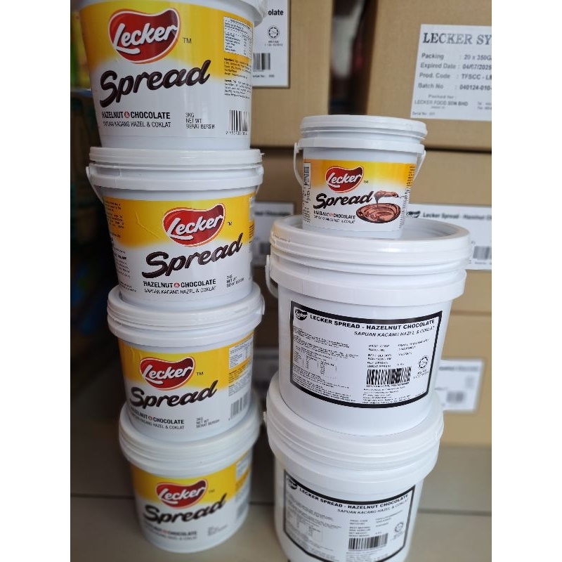 lecker hazelnut chocolate spread 1kg | Shopee Malaysia