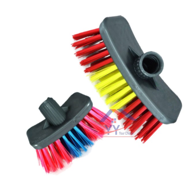 Hard Plastic Brush Head/Broom Head Berus Lantai Gosok Tandas/Nylon Hard ...