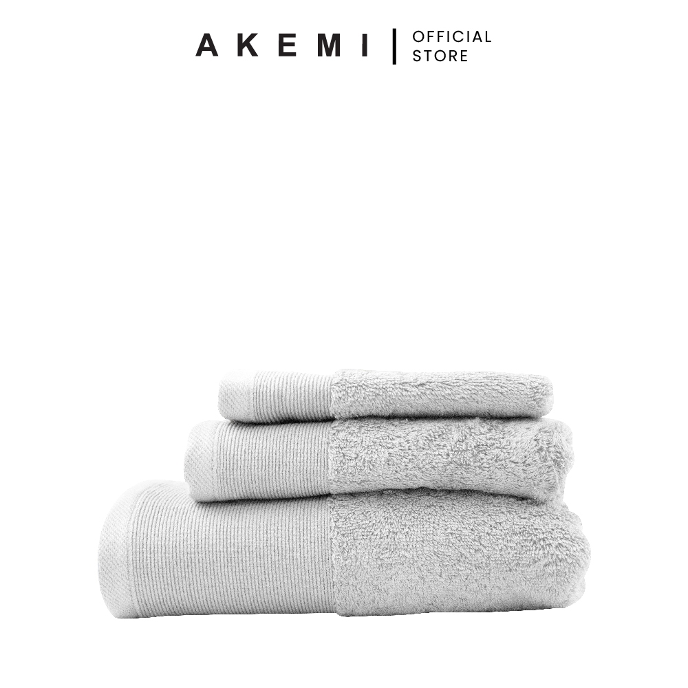 AKEMI Select Bamboo Cotton Face Towel ( 33cm x 33 cm) | Shopee Malaysia