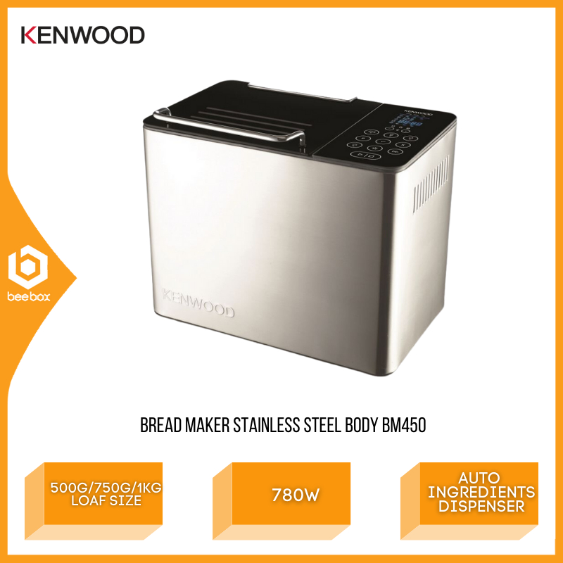 Kenwood Bread Maker 500g-1kg Loaf / Electronic Knife Multipurpose 17cm ...