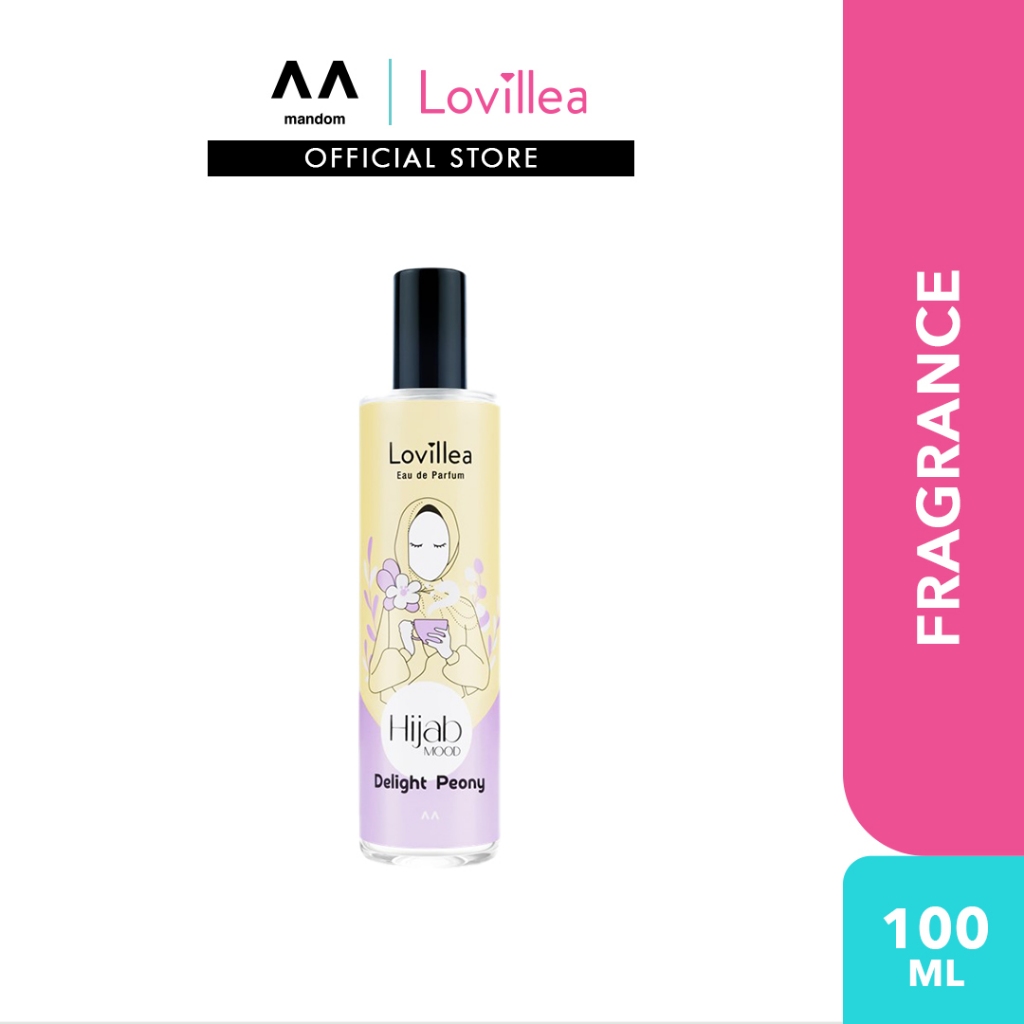 LOVILLEA Hijab Mood Eau De Parfum Delight Peony 100ml | Shopee Malaysia