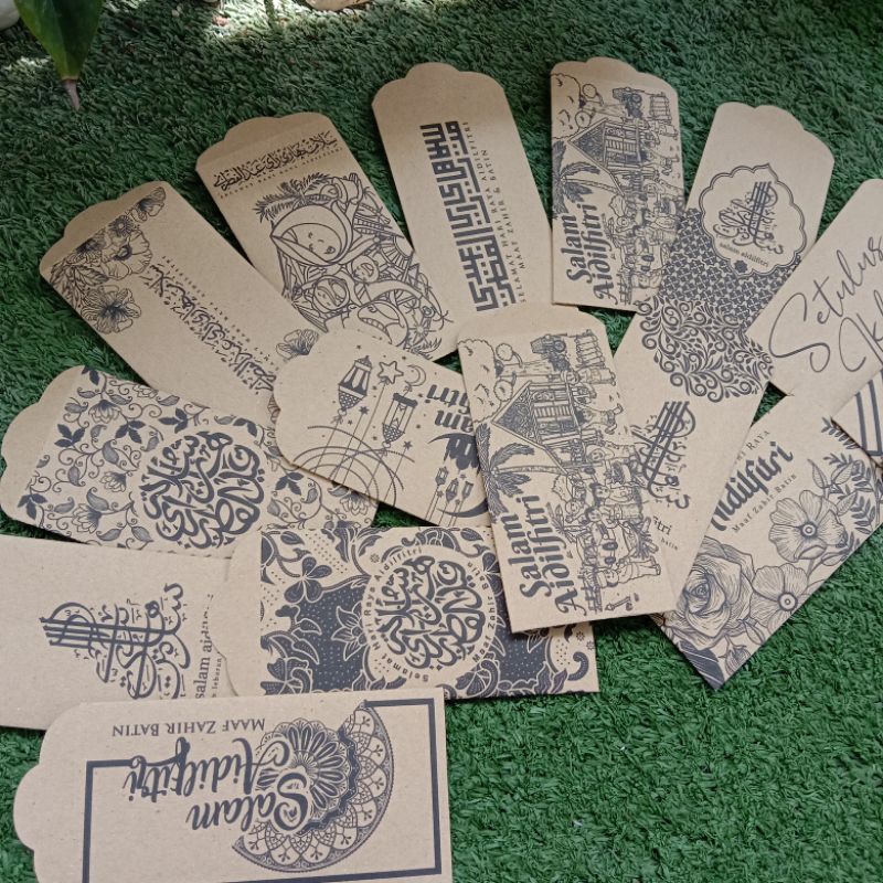 Sampul Raya Mini Size Craft | Shopee Malaysia