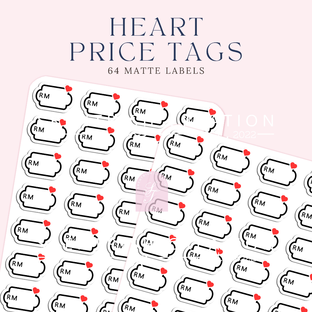 Writable Price Tag Sticker Labels for Small Businesses | Shopee Malaysia