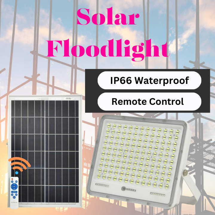 SHCET 100W 200W 300W 400W High Power Quality Solar Flood Light Lampu ...