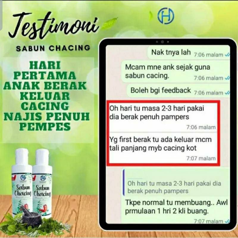 SABUN CACING/CHACING | Shopee Malaysia
