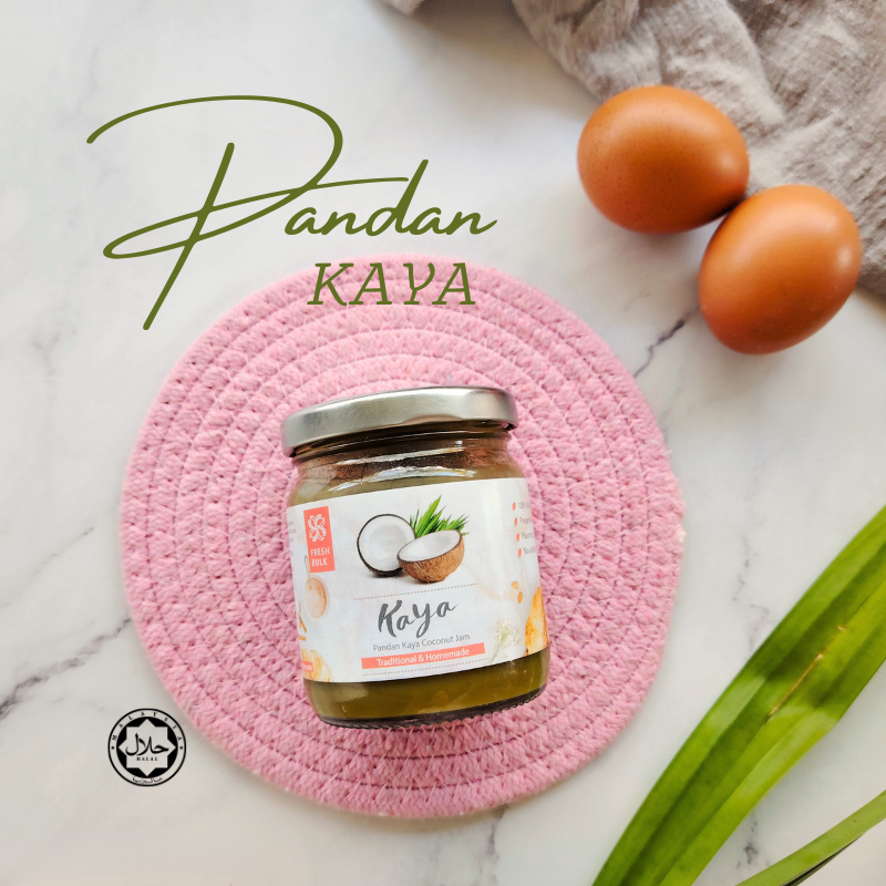 Fresh Bulk Natural Pandan Kaya Coconut Jam | Halal | Natural ...