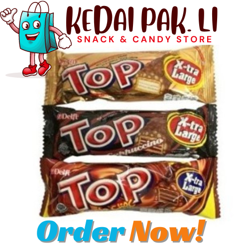 [KPL] Delfi Top Choco Wafer X'Large 38gm - (1pcs) | Shopee Malaysia