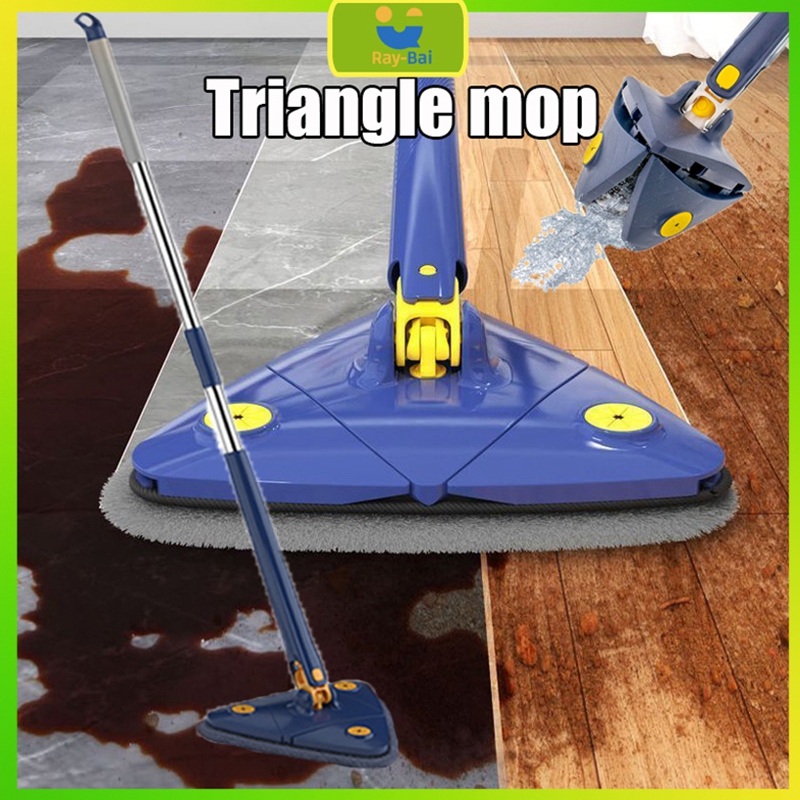 Triangle Mop Rotatable Adjustable Floor Window Cleaning Mop Self Twist ...
