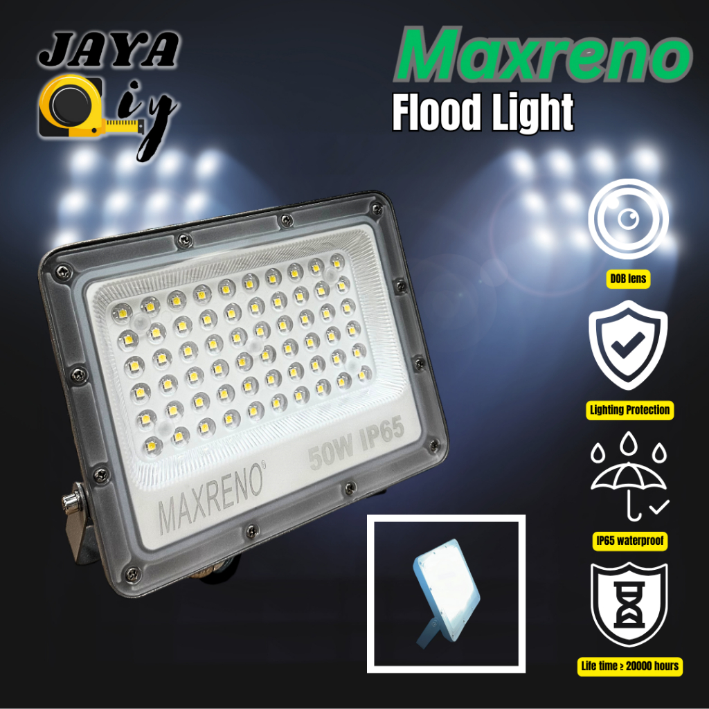 MAXRENO LED PREMIUM Flood Light Spotlight kalis air IP65 50w 100w 150W ...