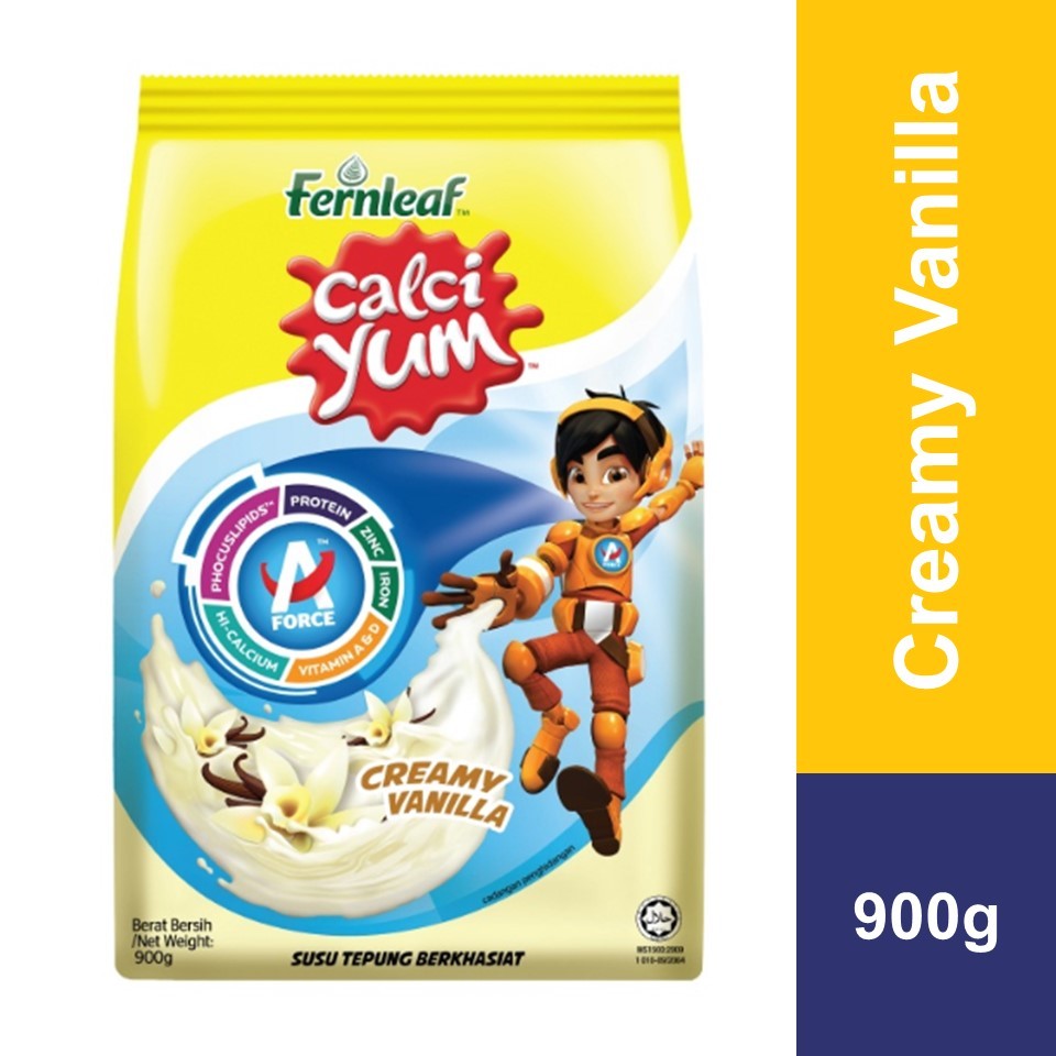Fernleaf CalciYum Milk Powder for Children Creamy Vanilla (850g) [Exp ...