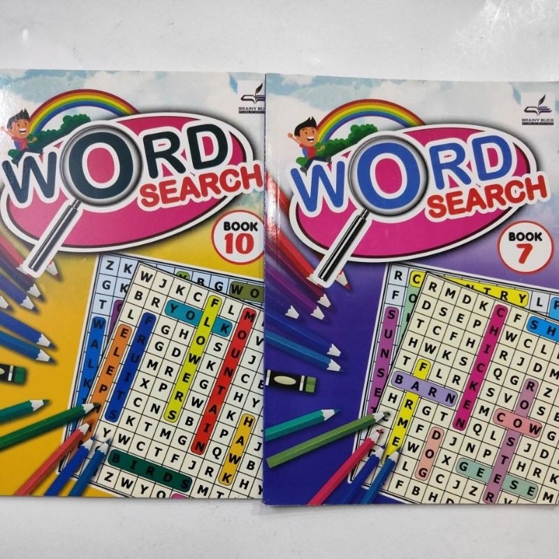 Ready Stock Children Word search Puzzle Book Primary Pupils Secondary ...