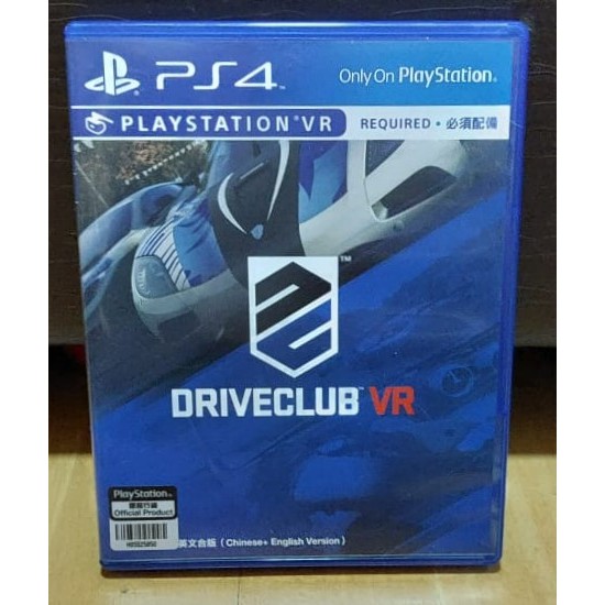 Ps4 Cd Game Driveclub VR | Shopee Malaysia