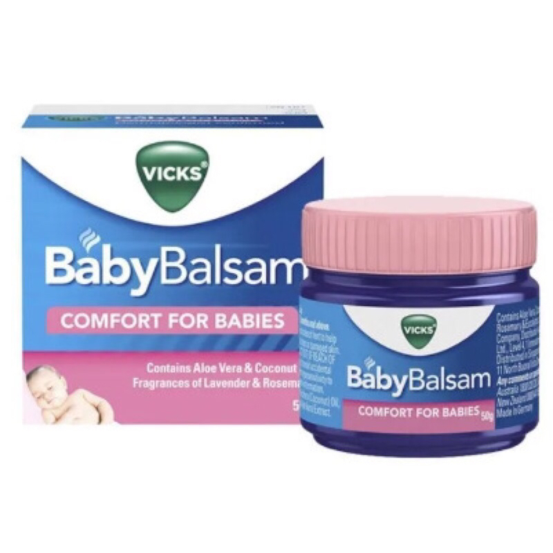Vicks Baby Balsam Comfort for Babies 50g | Shopee Malaysia