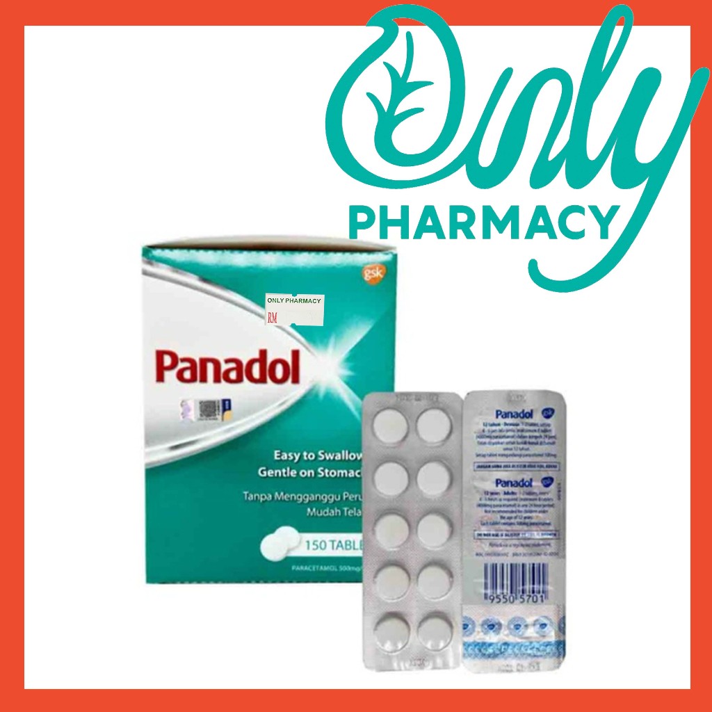 1 FULL BOX PANADOL REGULAR 500MG 15X10'S 15 STRIPS PER BOX (Panadol ...