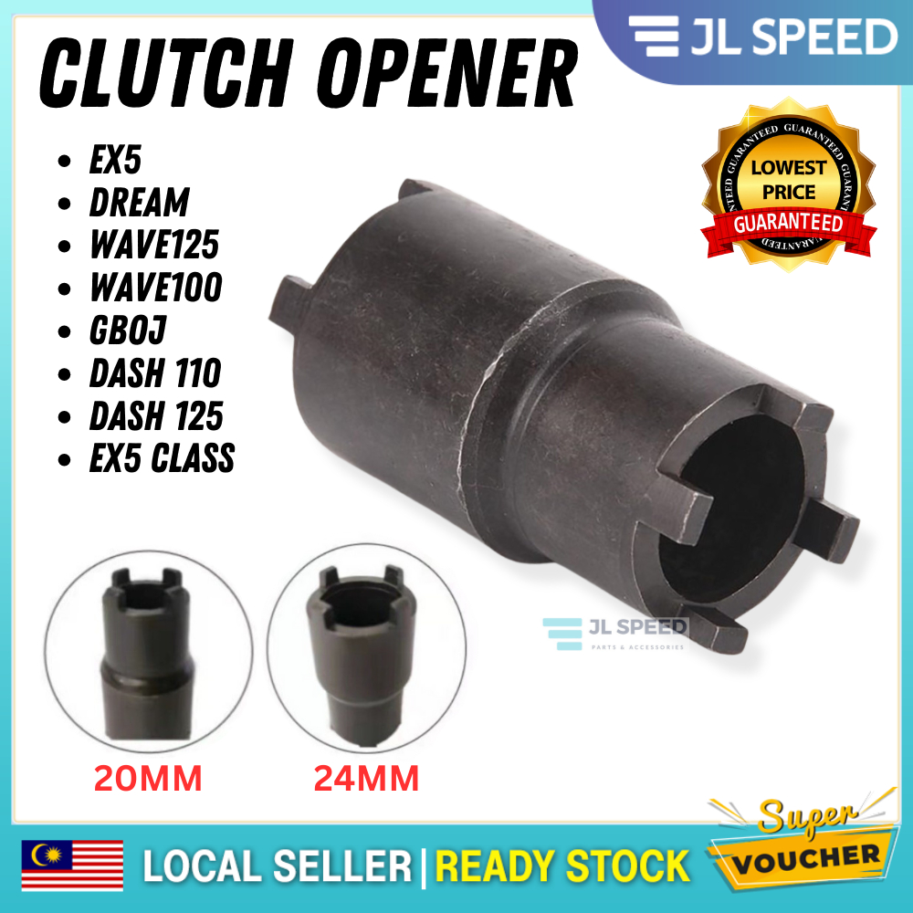 EX5 DREAM WAVE 100 125 CLASS DASH GBOJ Clutch Nut Opener Tool Pembuka Klac Socket Clutch Box Two ...