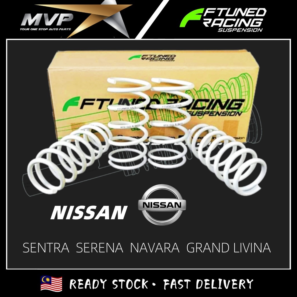 Ftuned CLS Sport Lowered Spring Nissan Almera N17 N18 / Navara / Grand ...