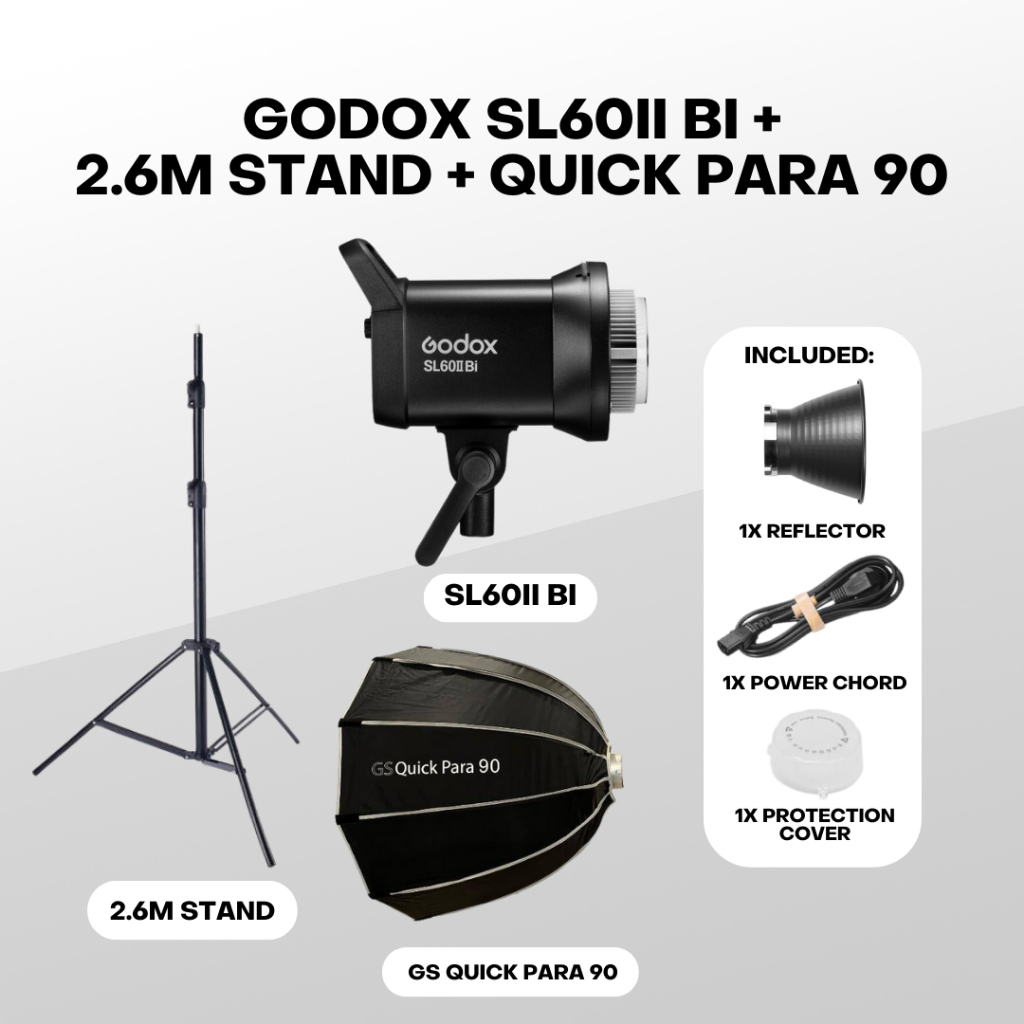 Godox SL60W SL60 Version 2 New Model SL60IID SL60II LED Video Light COB ...