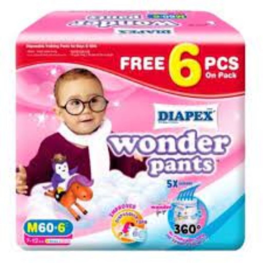 Diapex Wonder Pants Baby Diapers (M, L, XL, XXL) | Shopee Malaysia