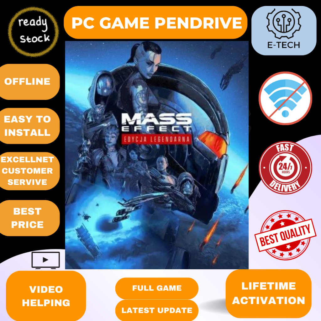[PC Game] Mass Effect (1 2 3) Legendary Edition - Offline [ Pendrive 64 ...