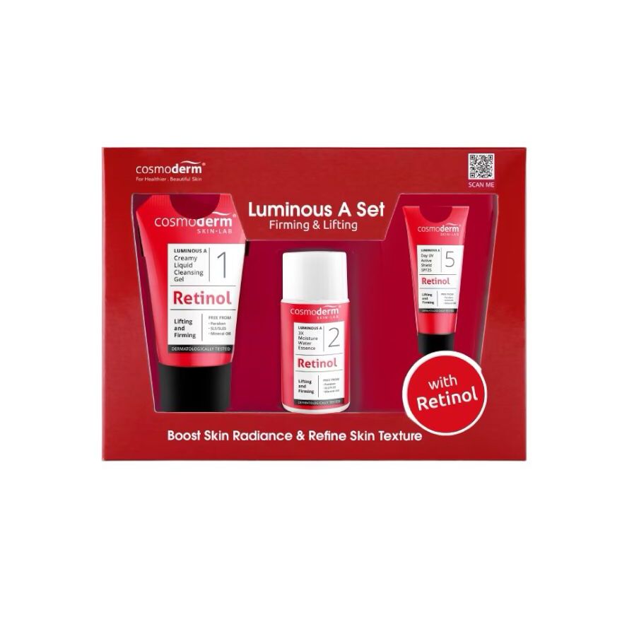 COSMODERM LUMINOUS WITH RETINOL TRIAL SET | Shopee Malaysia