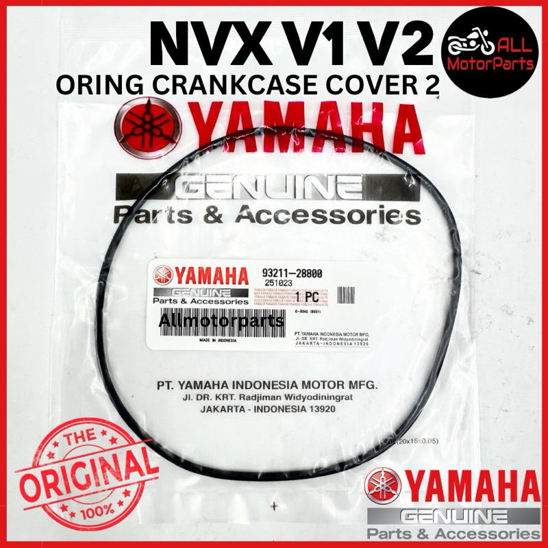 [100% ORI] NVX V1 V2 / N-MAX V2 NMAX CRANKCASE COVER 2 ORING O-RING O RING 93211-28800 YAMAHA ...