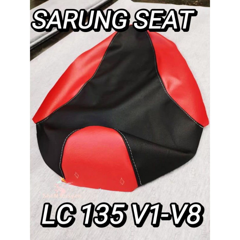 Cover Seat Lc 135 V1 V2 V3 V4 V5 V6 V7 V8 Sarung seat Lc135 Seat Cover ...