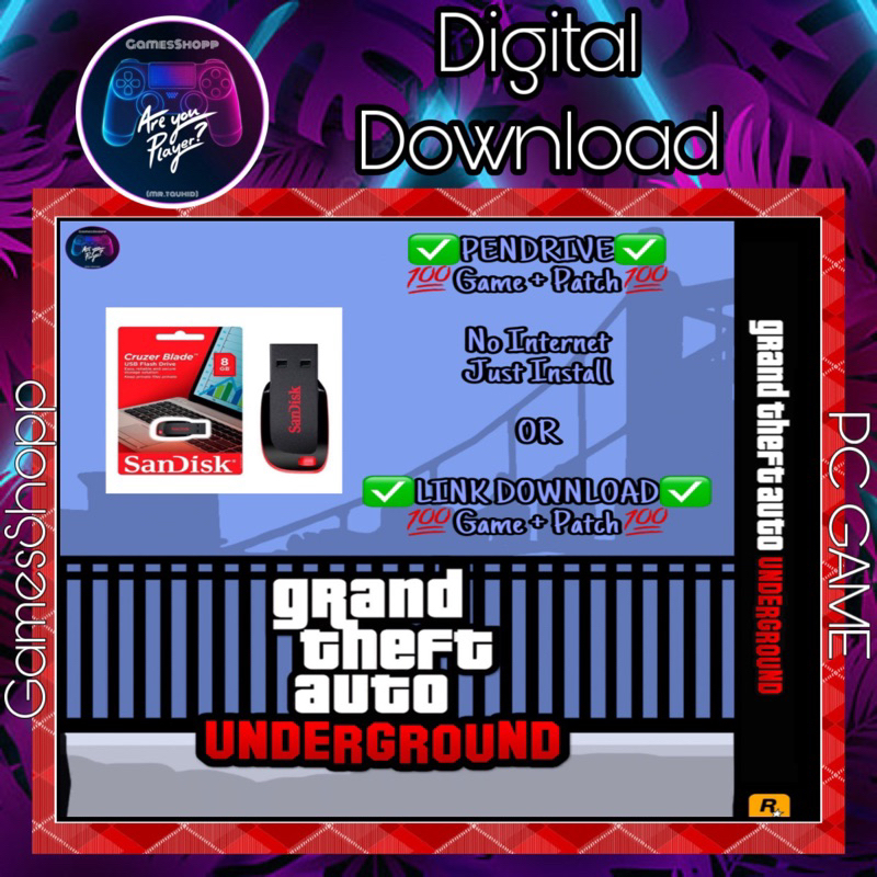 [PC GAME] GTA SA UNDERGROUND : Grand Theft Auto San Andreas (Game+Patch ...