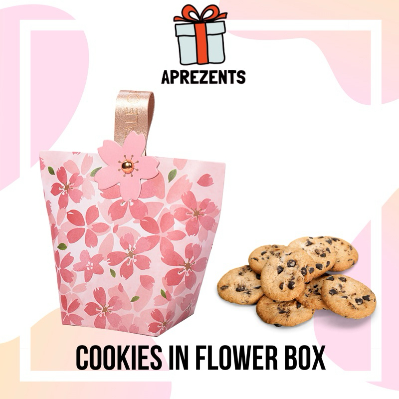 Doorgift Cookies In Floral Box (10pcs cookies inside) | Shopee Malaysia