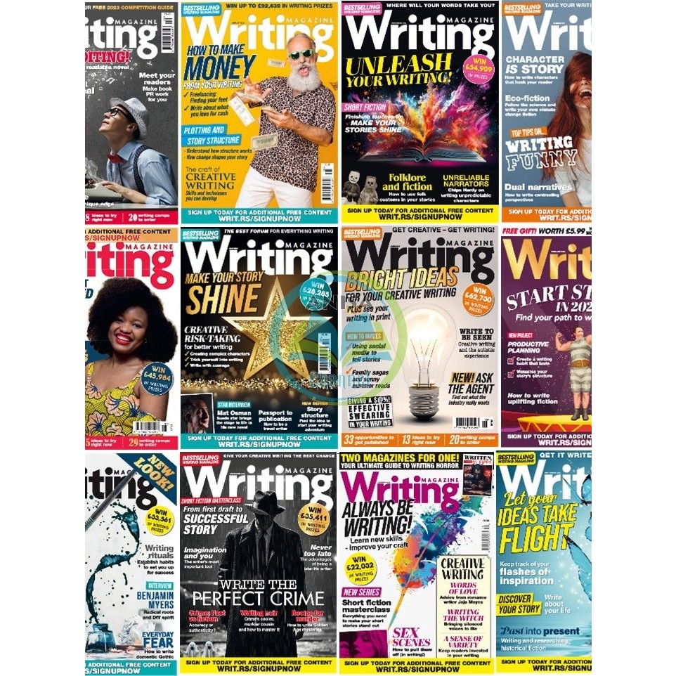 [eMagazine/PDF] Writing Magazine – Full Year 2023 Issues Collection (12 ...