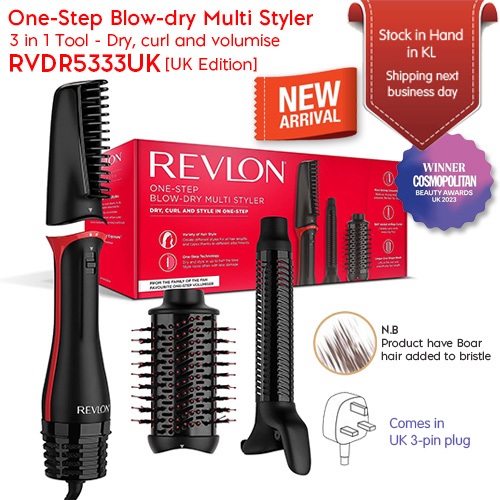 Revlon RVDR5333 One-Step Blow-Dry Multi Styler - 3 in 1 Tool - Dry ...