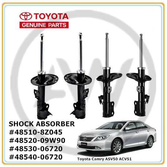 Original Toyota Camry 2.0/2.5 ACV50 ACV51 ASV50 2012-2018 Front Rear ...
