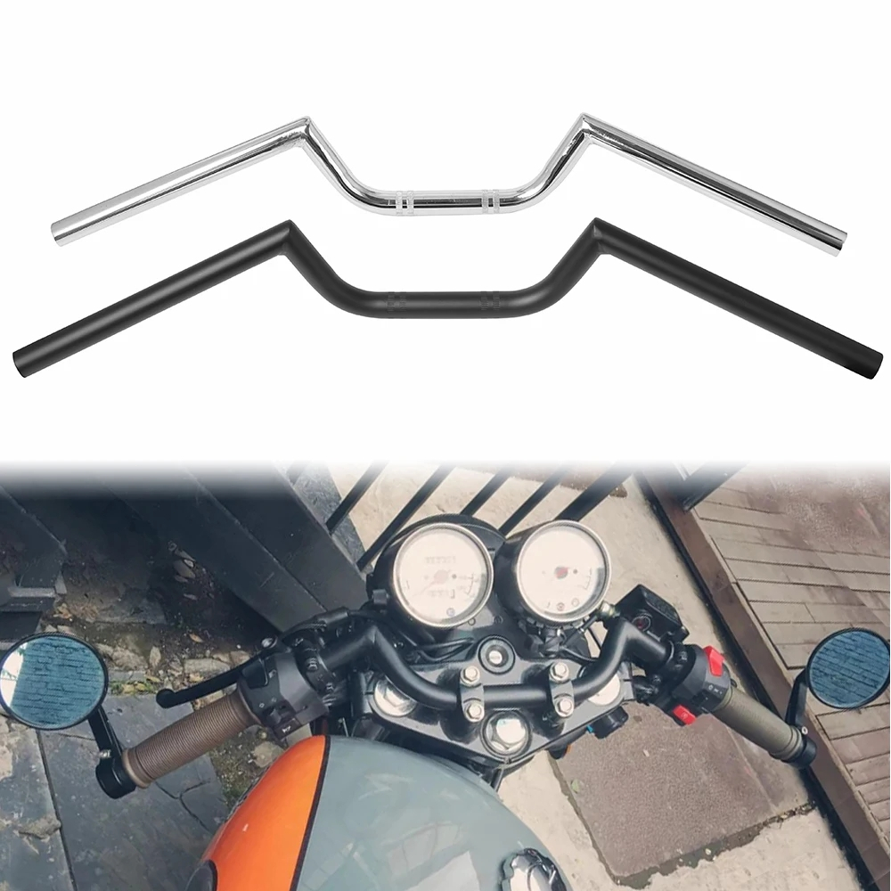 Universal Motorcycle Handlebar 7/8" 22mm High-Rise Drag Bar For ...