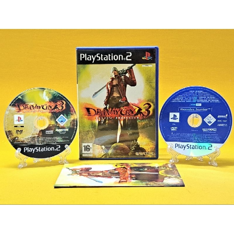 🔥DEVIL MAY CRY 3 DANTE'S AWAKENING🔥 2 DISCS PS2 | Shopee Malaysia