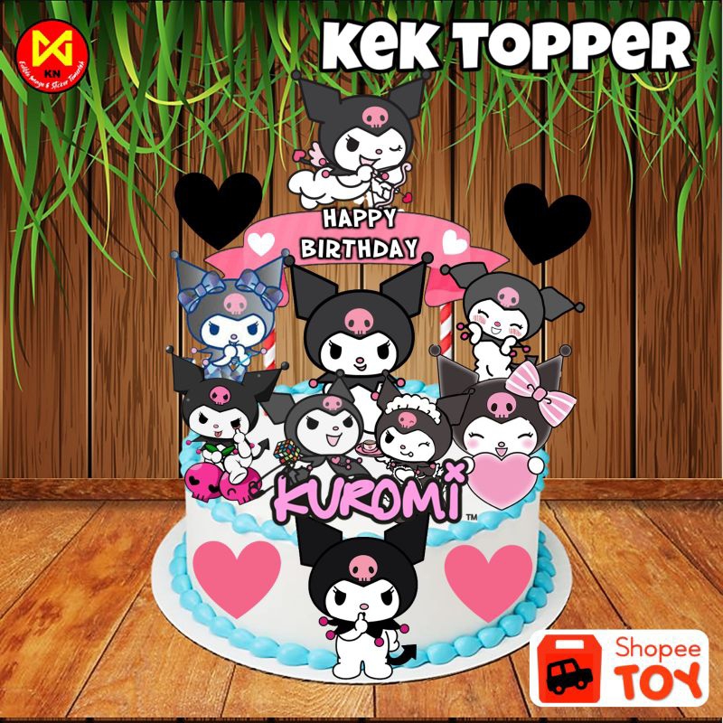 Kek Topper Kuromi Hello Kitty | Shopee Malaysia