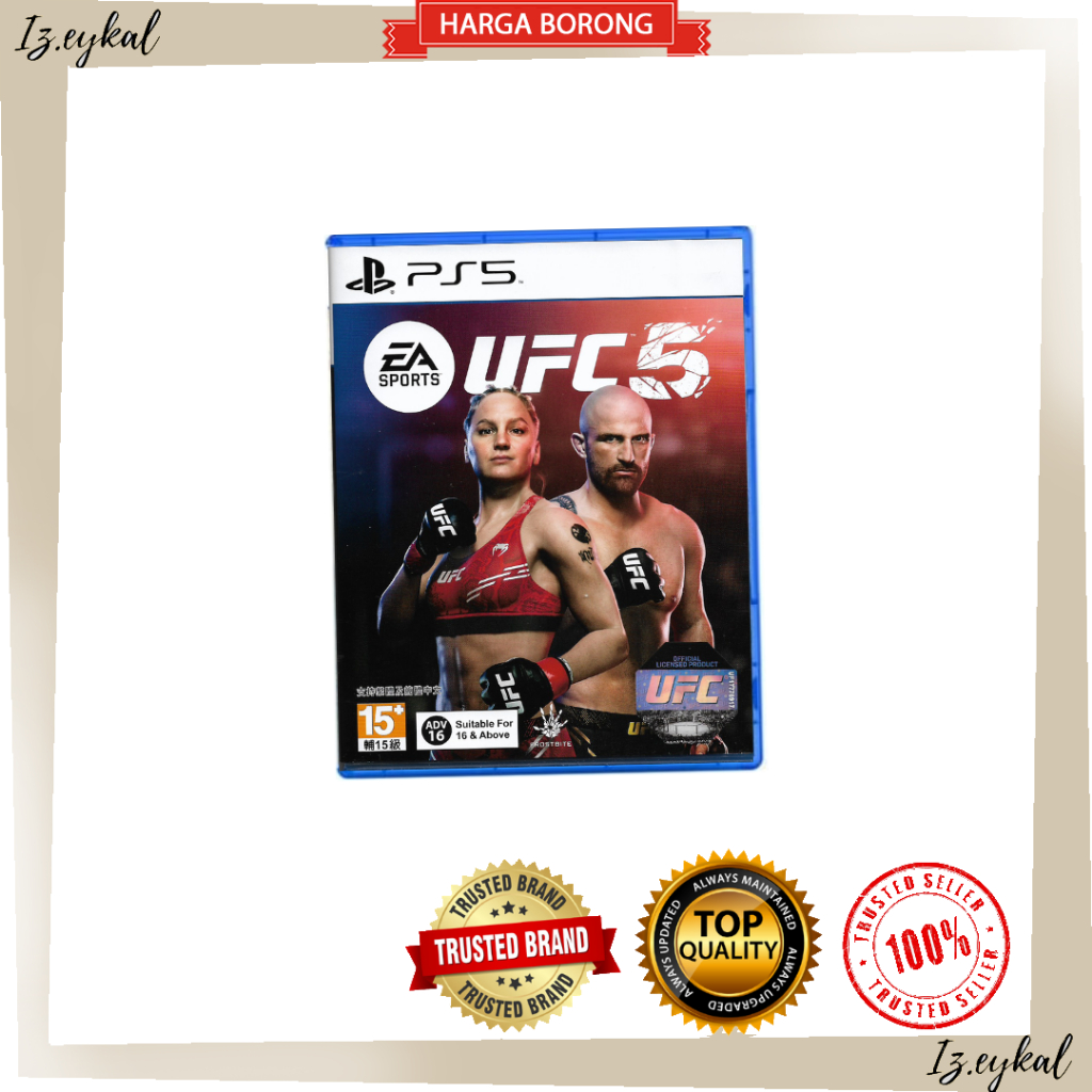 [PHYSICAL DISC] CHEAPEST PS5 EA Sports UFC 5 R2 R3 Rall English ...