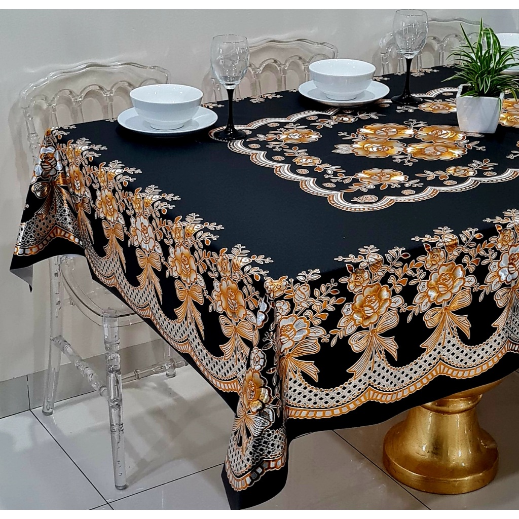 Alas Meja Makan 8 Kerusi Corak Exclusive READY STOCK ! # lapik meja ...