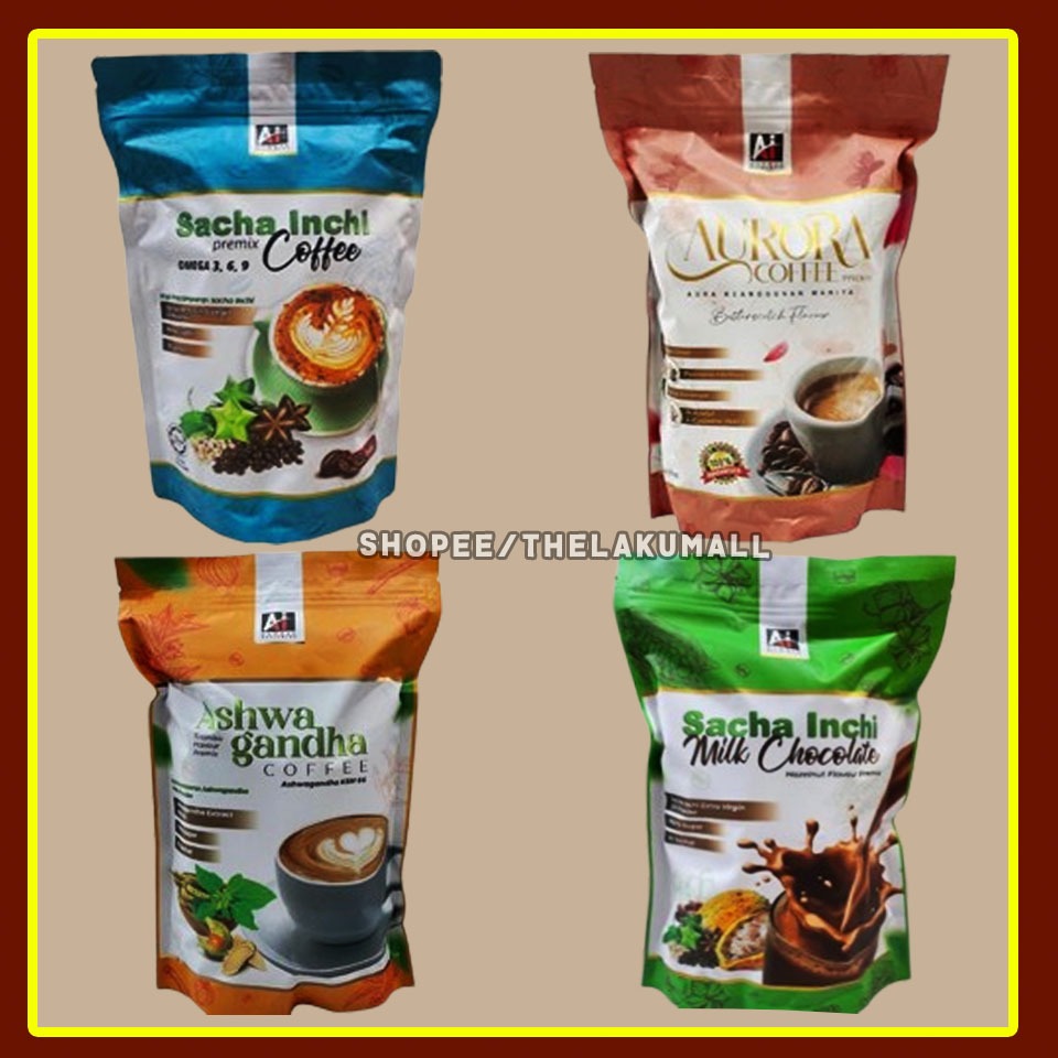 [100% ORIGINAL] KOPI SACHA INCHI / AURORA / ASHWAGANDHA AI GLOBAL ...