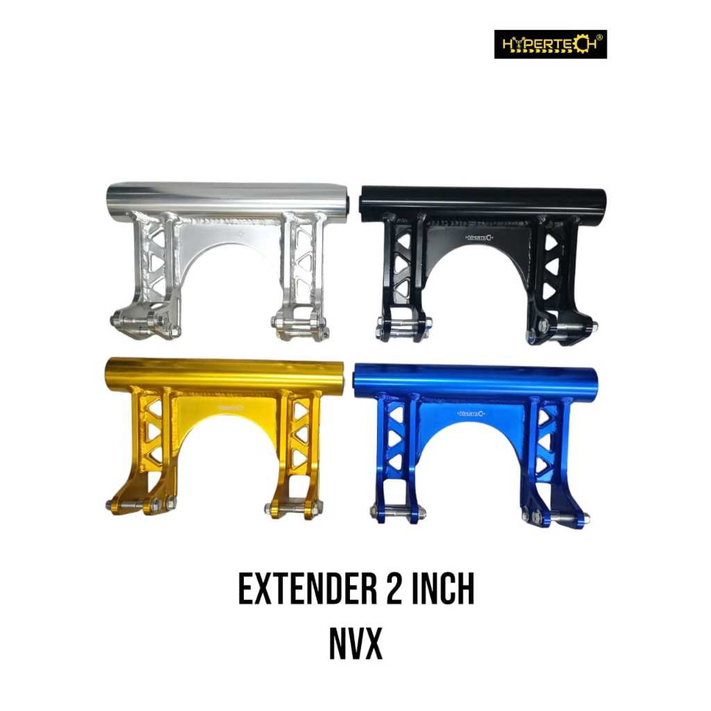 Hypertech Pro Extender 2 inci bracket for NVX V1 & V2 NMAX V2 & V3 ...