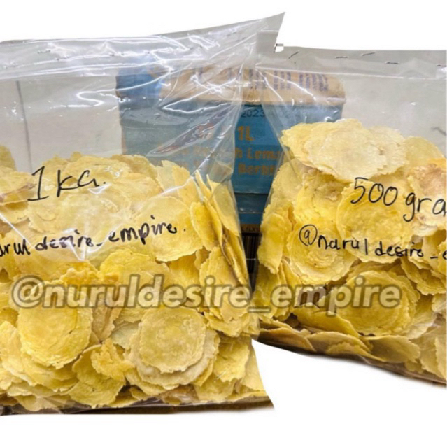 KEROPOK EMPING MELINJO ASLI INDONESIA 1KG / 500G & 200G | Shopee Malaysia