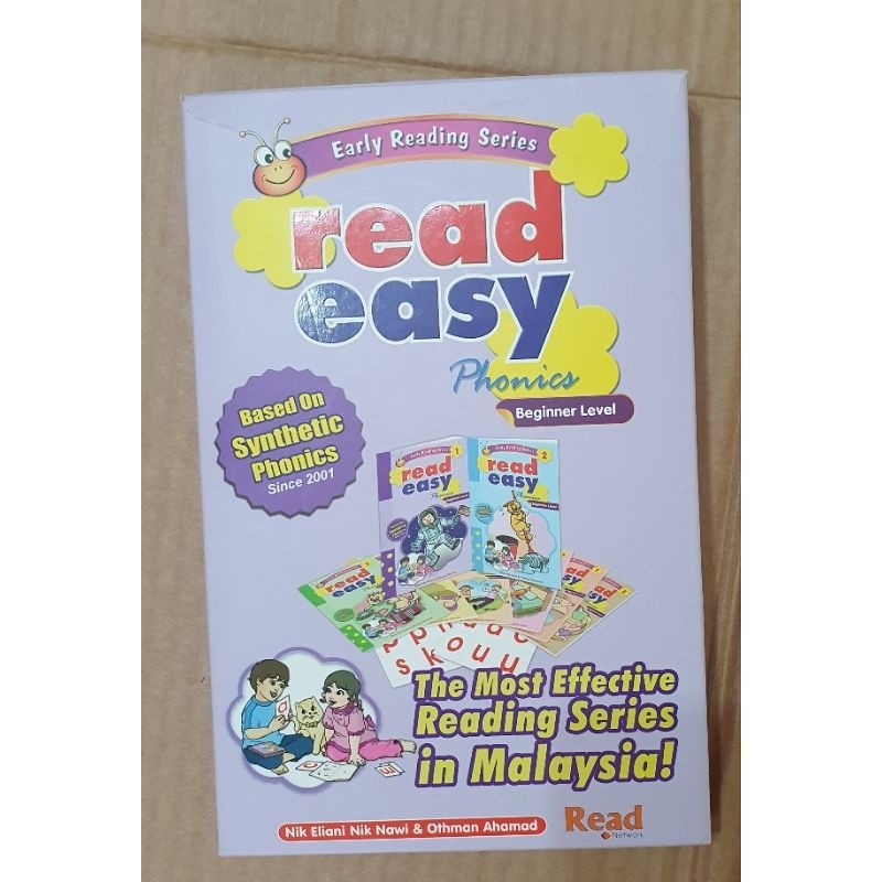 buku kanak-kanak READ EASY PHONICS beginner level | Shopee Malaysia