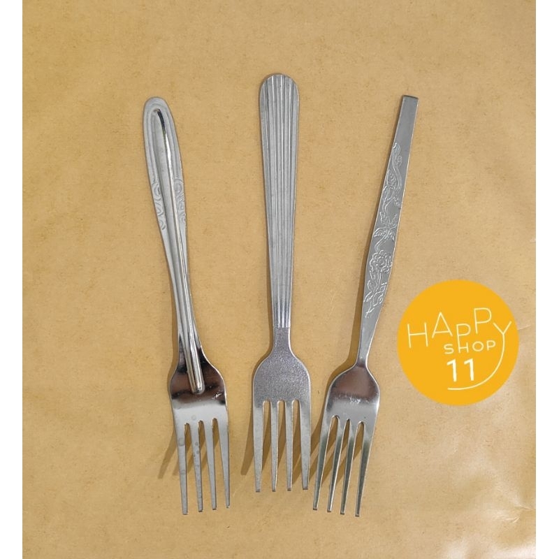 Stainless steel Dinner Fork (12pcs per pack ) | Shopee Malaysia
