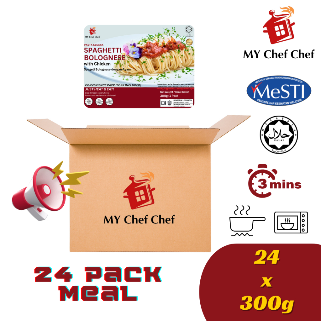 MY CHEF 3-Minute Spaghetti Bolognese Chicken Convenience Pack - 1 ...