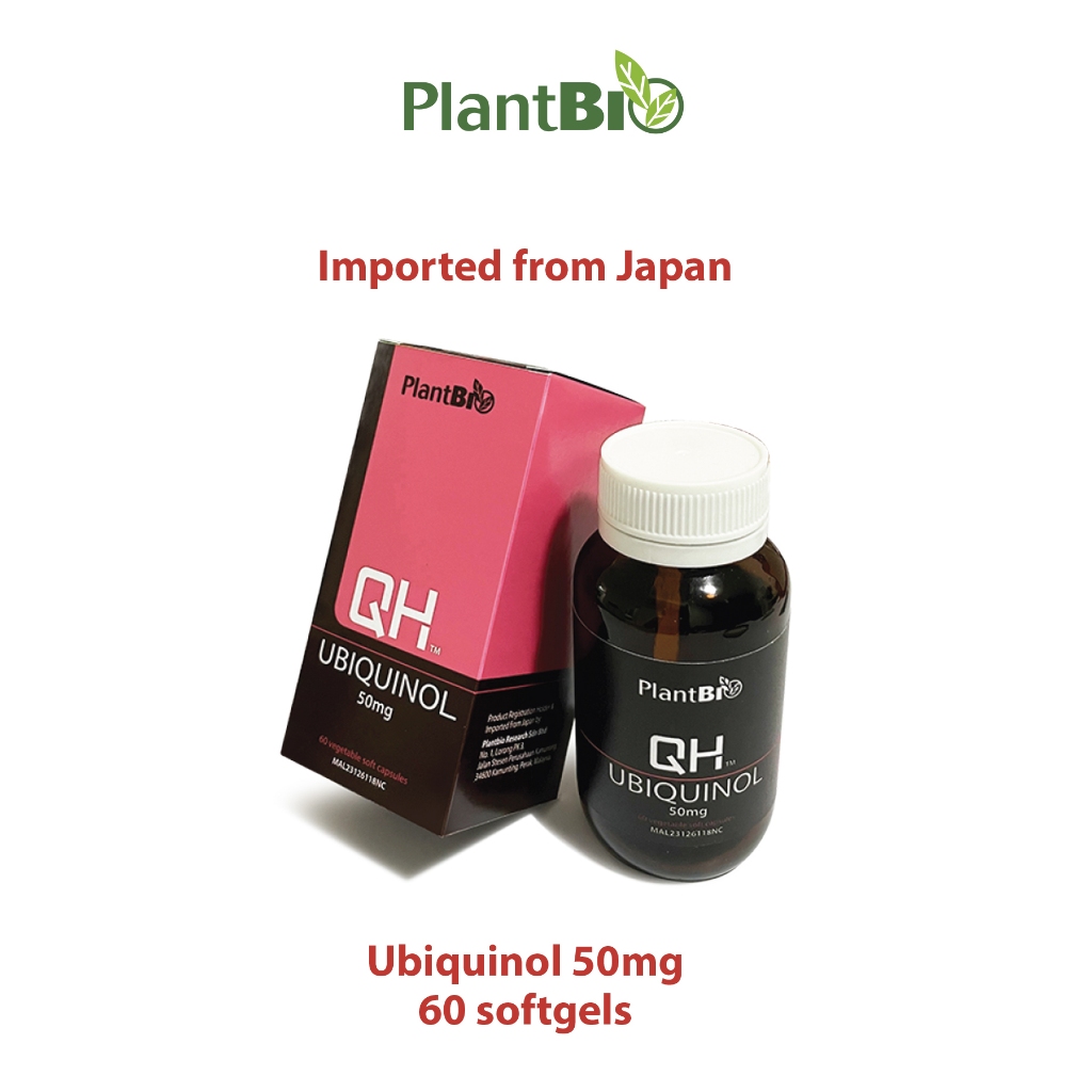 Plantbio QH Ubiquinol imported directly from Japan 50mg | Shopee Malaysia