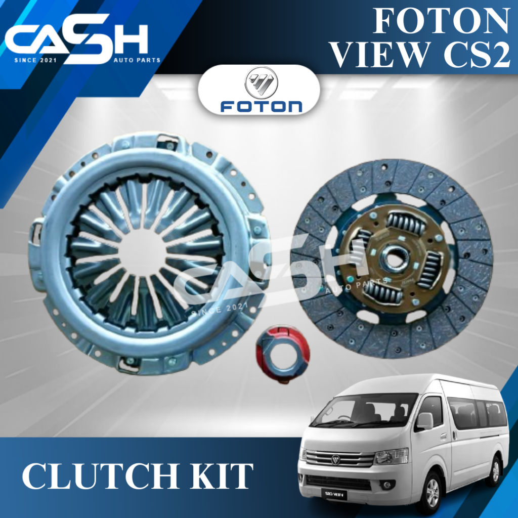 FOTON VIEW CS2 CLUTCH KIT SET WITH BEARING FOTON ISF2.8 CLUTCH COVER ...