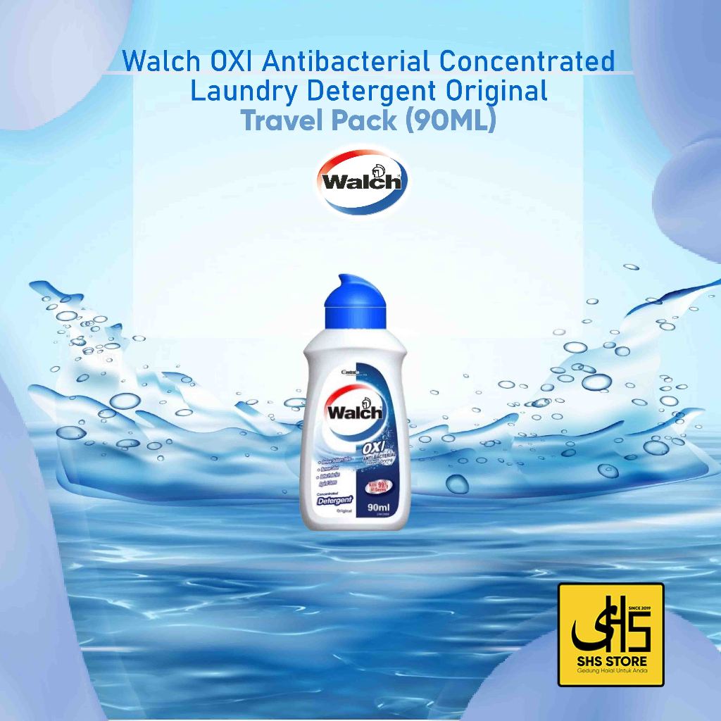 Small Pack!! Walch OXI Antibacterial Concentrated Laundry Detergent ...