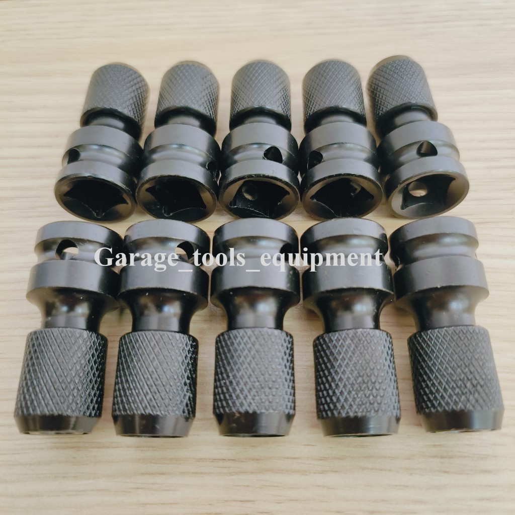 GTE 1/2"Socket × 1/4" Hex Converter Power Bit Adapter For Impact Wrench ...