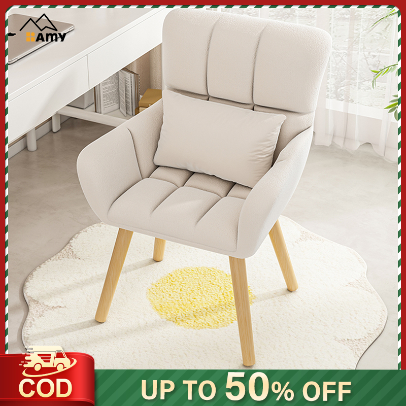 AMY Rotatable Computer Chair Backrest Home Study Desks Long Sitting ...