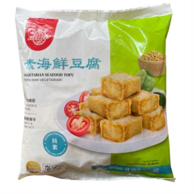 Everbest ( 更加好 ), Vegetarian Food Seafood Tofu 素海鲜豆腐 500g - Frozen ...